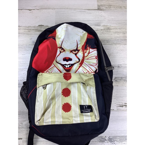 Loungefly | Bags | Loungefly Pennywise It Large Backpack Halloween Red ...